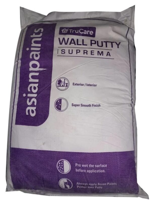 Asian Trucare Wall Putty - AGAM INTERIORWARES
